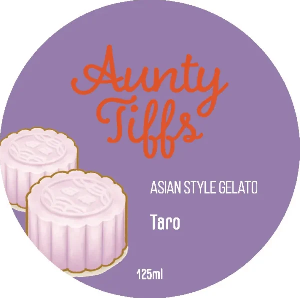 Taro Gelato – Aunty Tiffs